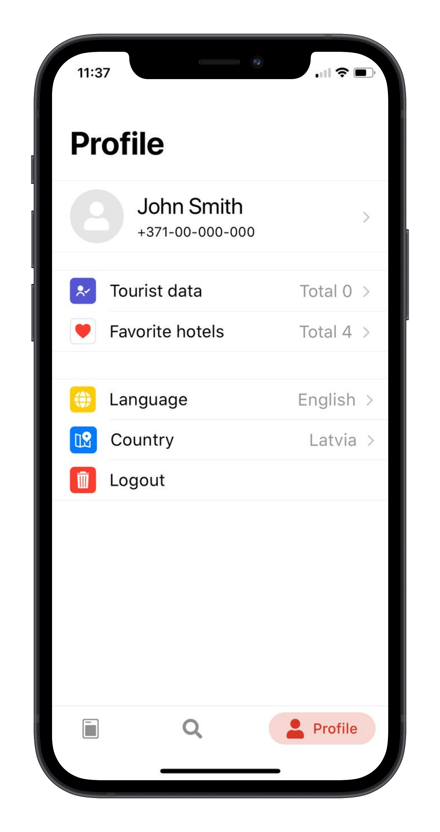 Download and install apps - tour operator Join Up!